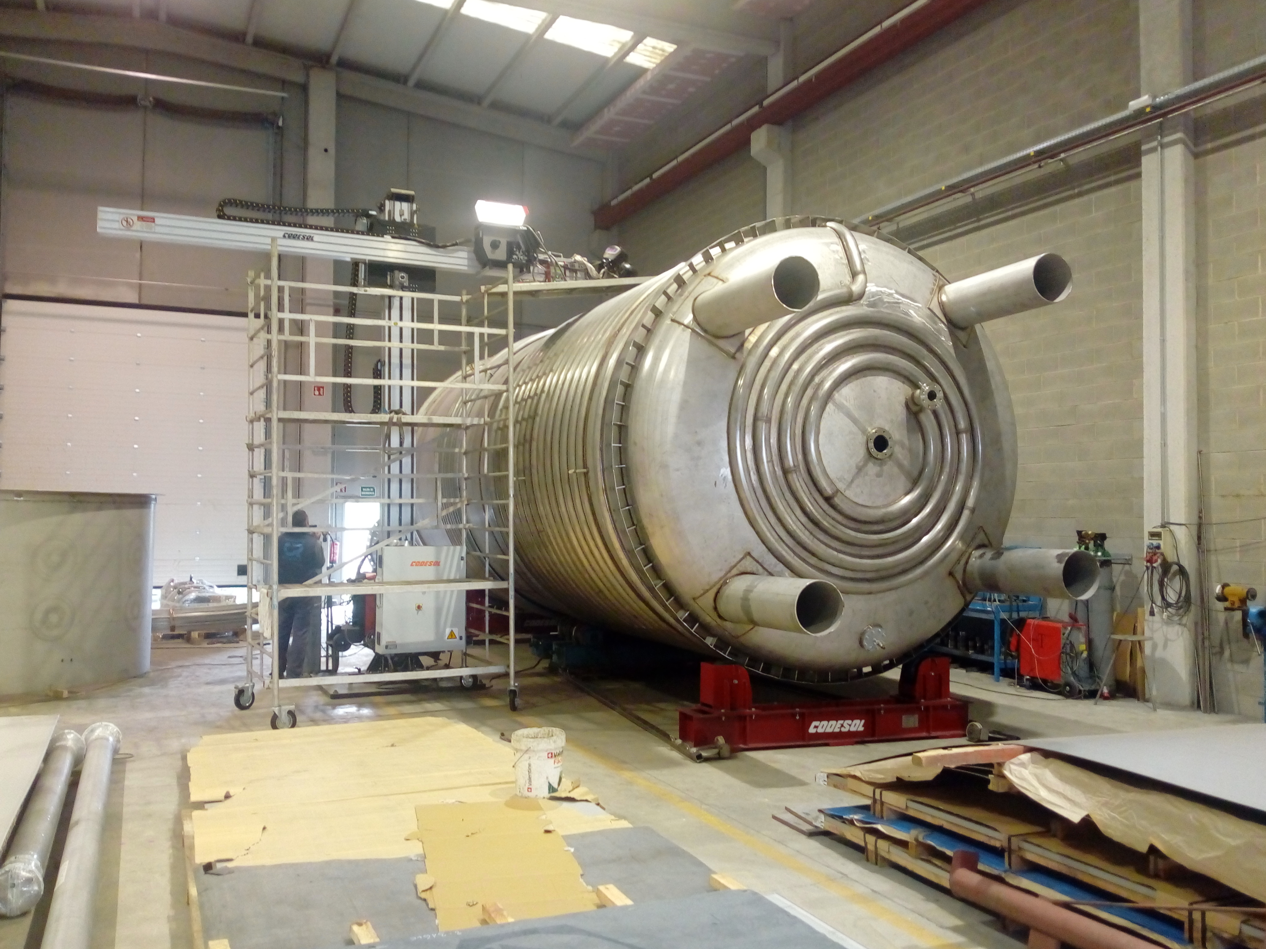 Tanques de Almacenamiento Industrial en Acero Inoxidable - Synertech